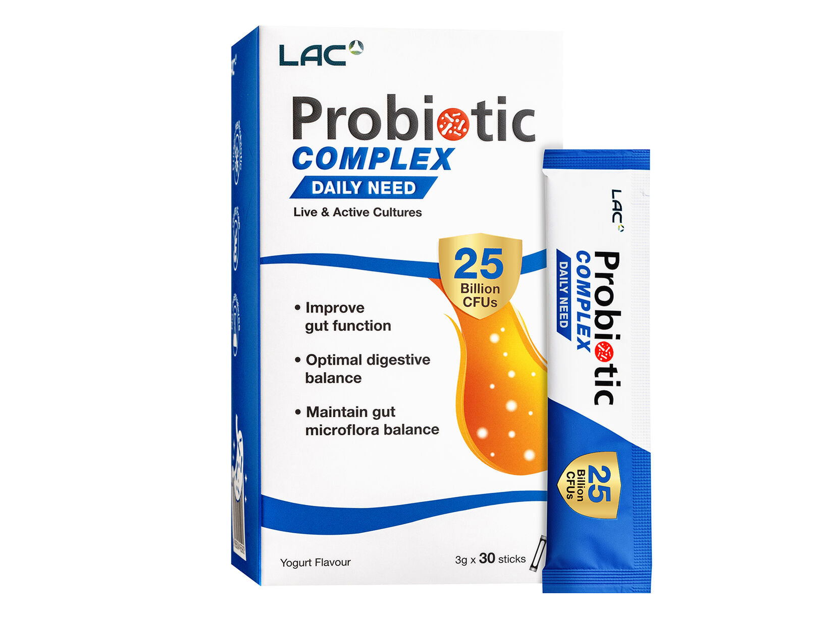 Probiotic Complex 25 Billion 3g | LAC Malaysia