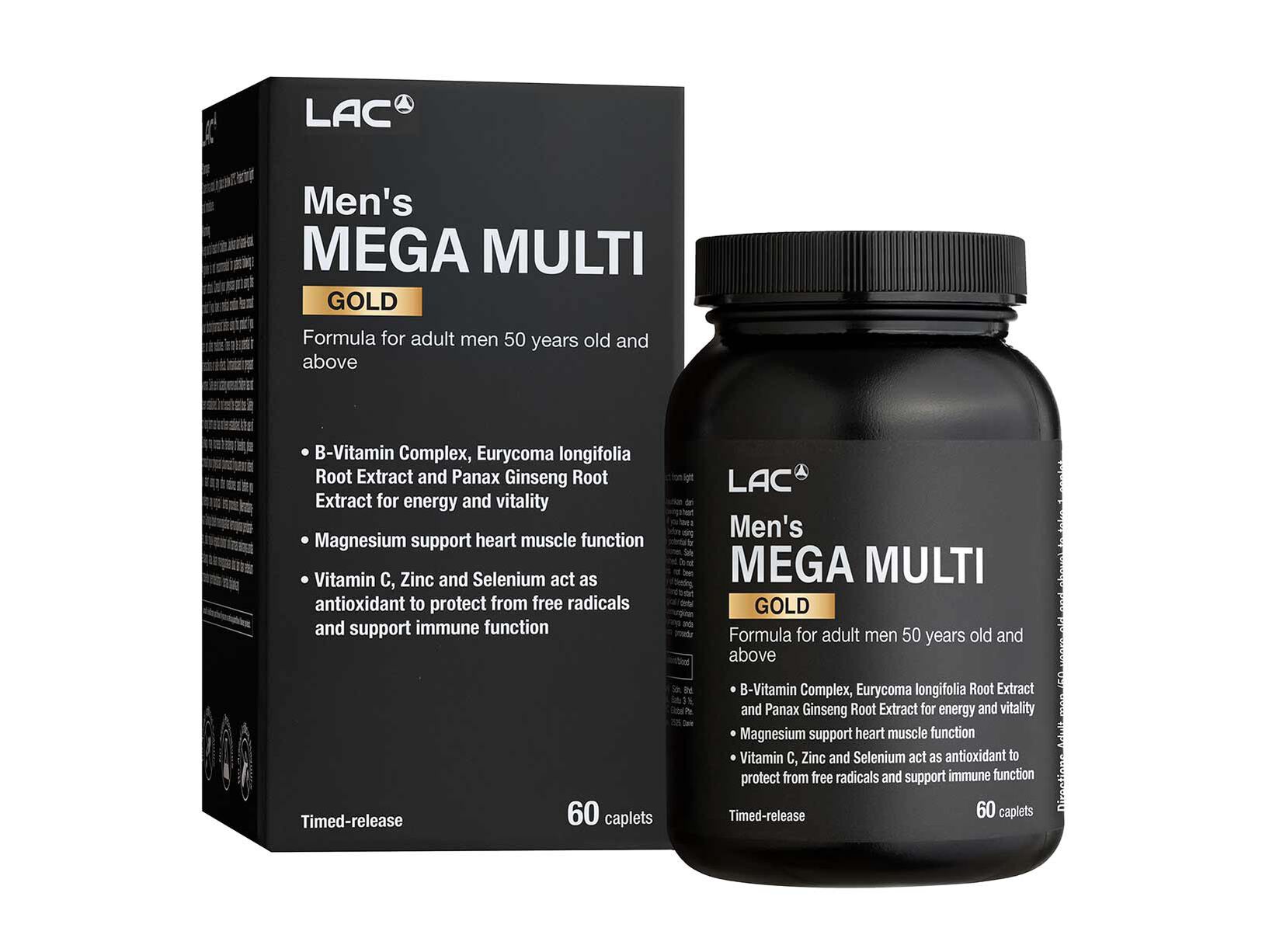 Men Mega Multi Gold Timed-Release | LAC Malaysia