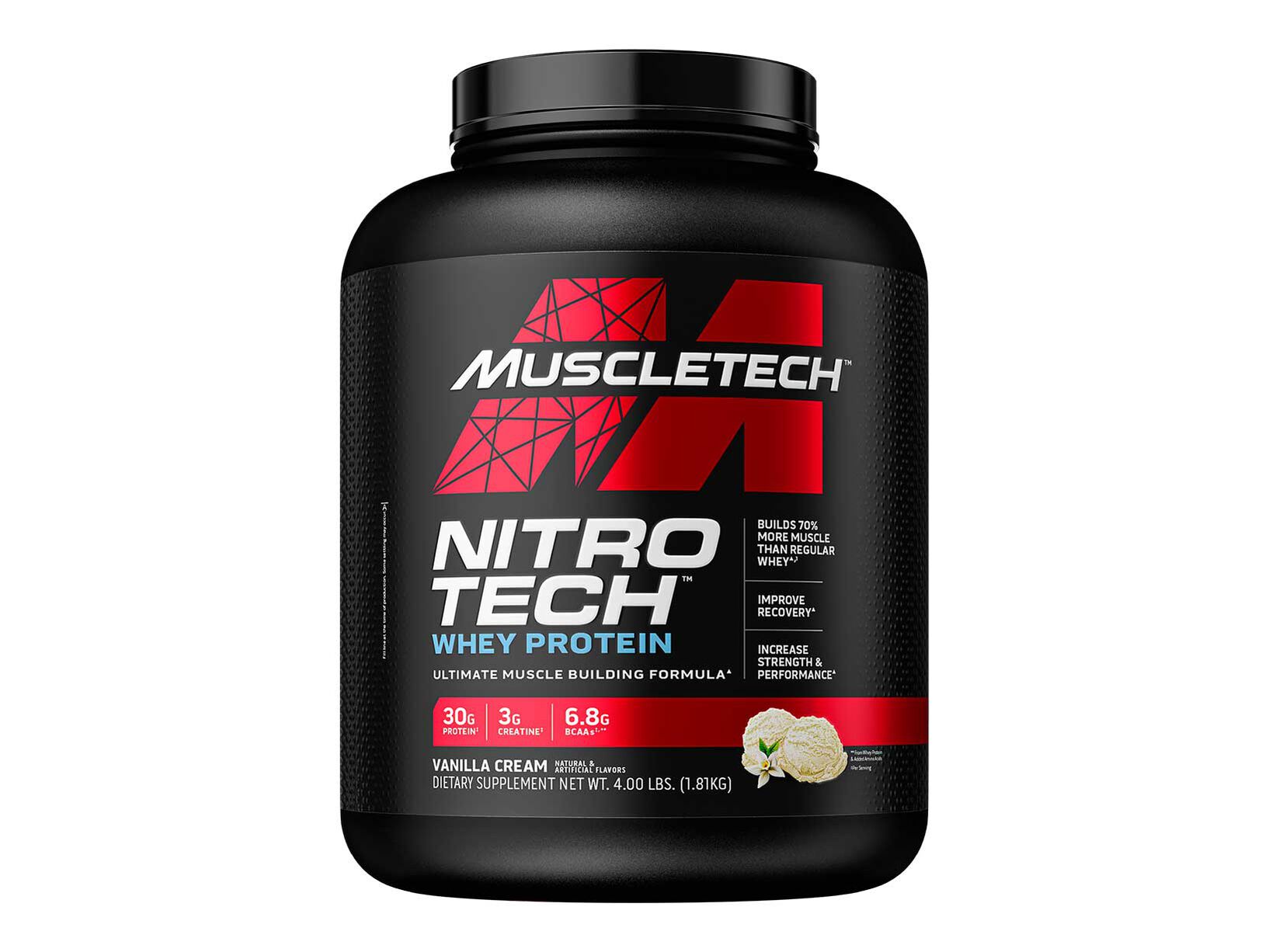 NITRO-TECH™ Whey Protein Vanilla Cream | LAC Malaysia
