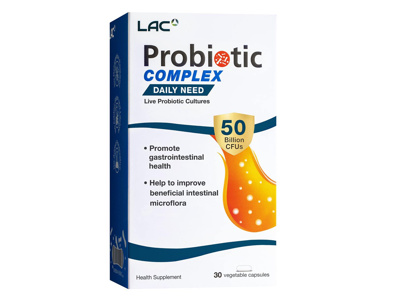 Probiotic Complex 50 Billion CFUs | LAC Malaysia