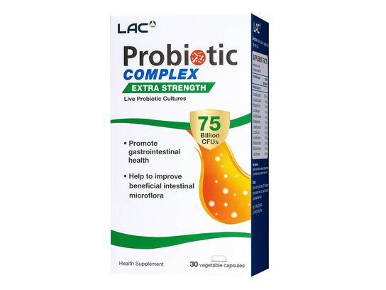 Probiotic Complex 75 Billion CFUs | LAC Malaysia