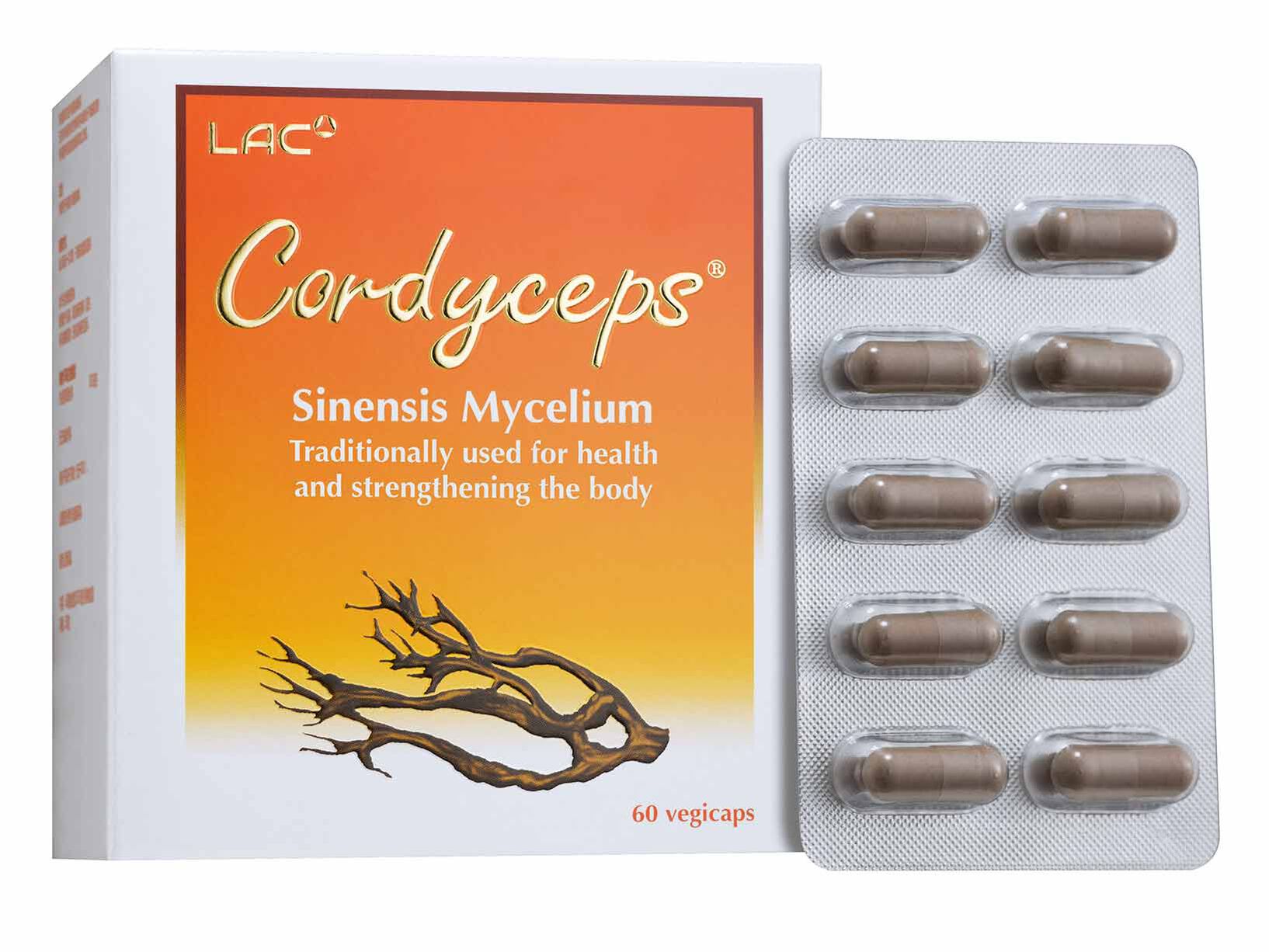 capsules of cordyceps sinensis mycelia