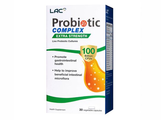 Probiotic Complex Extra Strength 100 Billion CFUs | LAC Malaysia